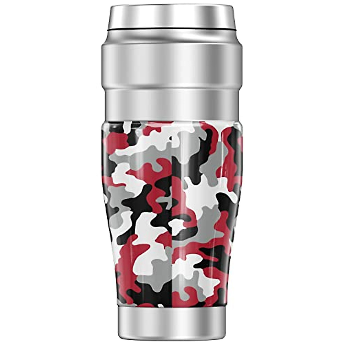 THERMOS MIAMI UNIVERSITY (OH) OFFICIAL Camo STAINLESS KING Stainless Steel Travel Tumbler, Vacuum insulated & Double Wall, 16oz
