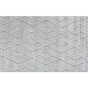 CosmoLiving by Cosmopolitan Area Rug, 5'0"x7'6", Basalt
