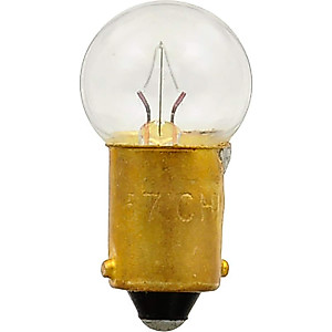 SYLVANIA - 57 Long Life Miniature - Bulb, Ideal for Interior Lighting – Glove Box, Radio Display, and More (Contains 2 Bulbs)
