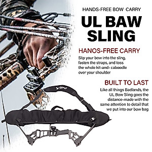 FENJANER Archery Compound Bow Sling String Bow Carrier Compound Bow Cams Sling Case Carrying Shoulder Strap Holder for Outdoor Hunting