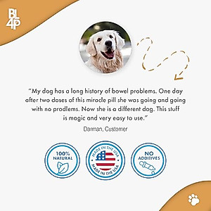 Dog Laxative Constipation Relief - Dog Stool Softener Remedy Eases Irregular Bowel Movements, Scooting & Rectal Itching; Supports Canine Digestion & Dog Gas Relief - 400 Odorless, Tasteless Pills