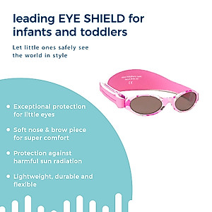 Baby BANZ Baby Girls Adventure BANZ Swimming Goggles, Pink Diva Camo, 2 US