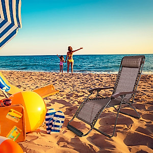 3 Pcs Zero Gravity Chair Cushion for Foot Rest Universal Folding Recliners Accessories Footrest Padding for Patio Lawn Outdoor Camping Tall User