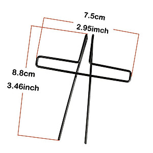 ARFUKA Bookmark Stainless Steel Reading Metal Music Book Sheet Clip Holder Reading Bookmarks Page Marker Book Marker Gift for Students Teachers Reading Pack of 4