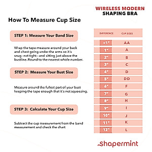 SHAPERMINT Bra for Women | Supportive Comfortable Seamless Wireless Bras with Adjustable Convertible Straps | Everyday Comfy Bralettes from Small to Plus Size, Beige, Small