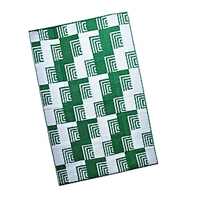 Eleet Reversible Mats, Plastic Straw Rug 5x8 ft - Modern Area Rug - Waterproof Portable Outdoor Rug RV, Patio, Backyard, Deck, Picnic, Beach, Trailer, Camping (5 x 8 ft, Olive Green)