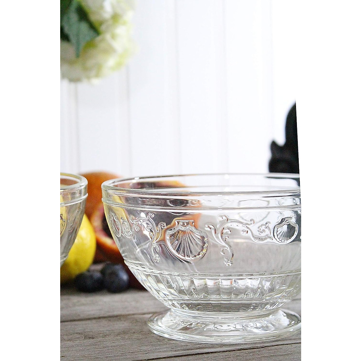La Rochere Versailles Bowl (Set of 6), 21 oz, Clear