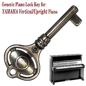 NeoPRO Piano Lock Key Generic fit for YAMAHA KAWAI Upright(Vertical) Grand(Baby) Piano (YAMAHA Upright Piano)