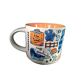 Starbucks Tennessee Coffee Mug Been There Series Across the Globe Collection,14 ounces