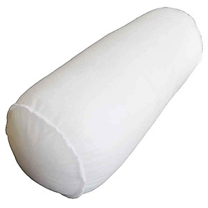 Mybecca 4" X 12" Pillow Insert Bolster Cushion Polyester Form Filler, White