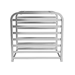 Krollen Industrial 7 Pan End Load Countertop Bun / Sheet Pan Rack - Unassembled