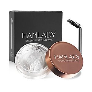 Eyebrow Wax, Eye Brow Gel Clear for Lamination Effect, Waterproof Eyebrow Styling Wax, Soap Brows Lift & Freeze Without Residue (Clear)
