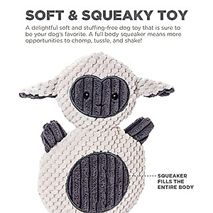 Charming Pet Animates Lamb Plush Squeaky Dog Toy