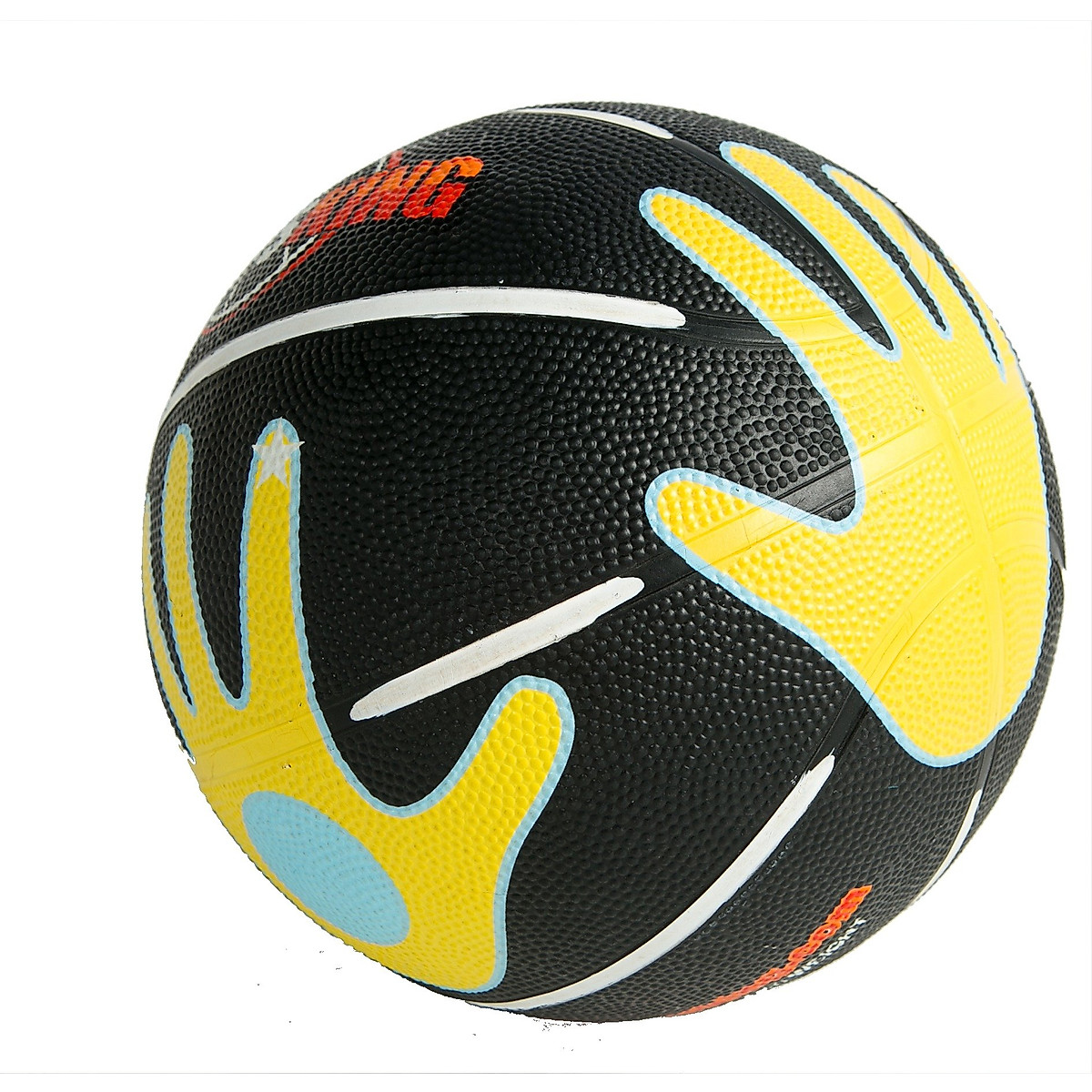 HOOPSKING Skill Shooter Basketball, Basketball with Hands On It - Always Shoot The Ball Correctly (Intermediate 28.5")