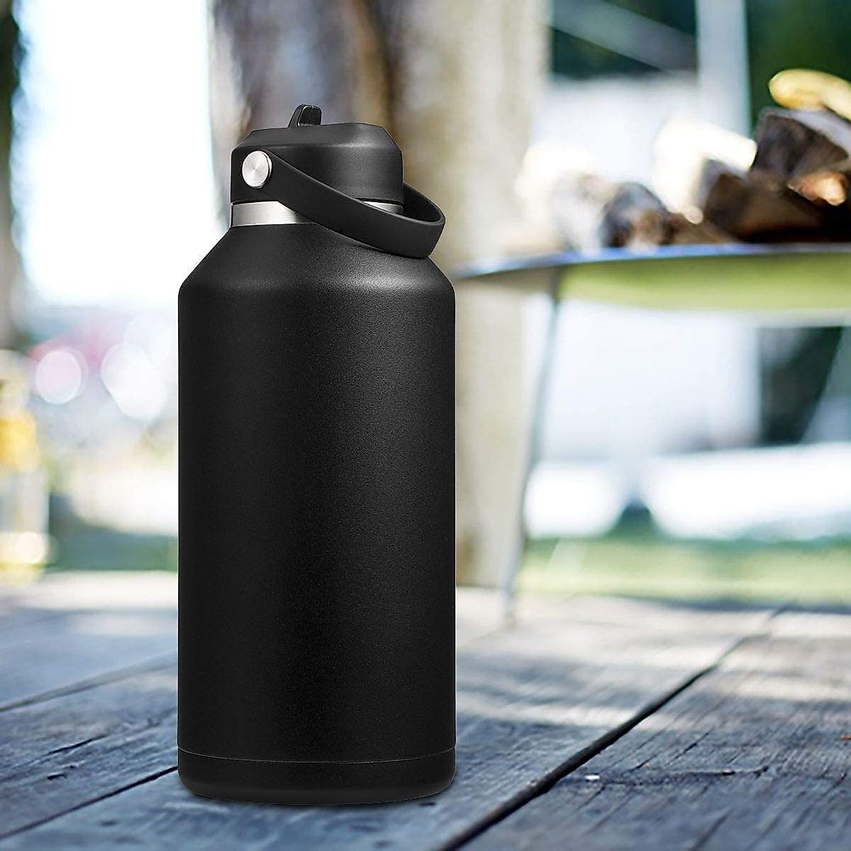 Straw lid for Yeti Rambler 18 26 36 64 oz,Replacement Straw Cap for Yeti 18oz 26oz 36oz 64oz Rambler Lid with Straws and Soft Handle