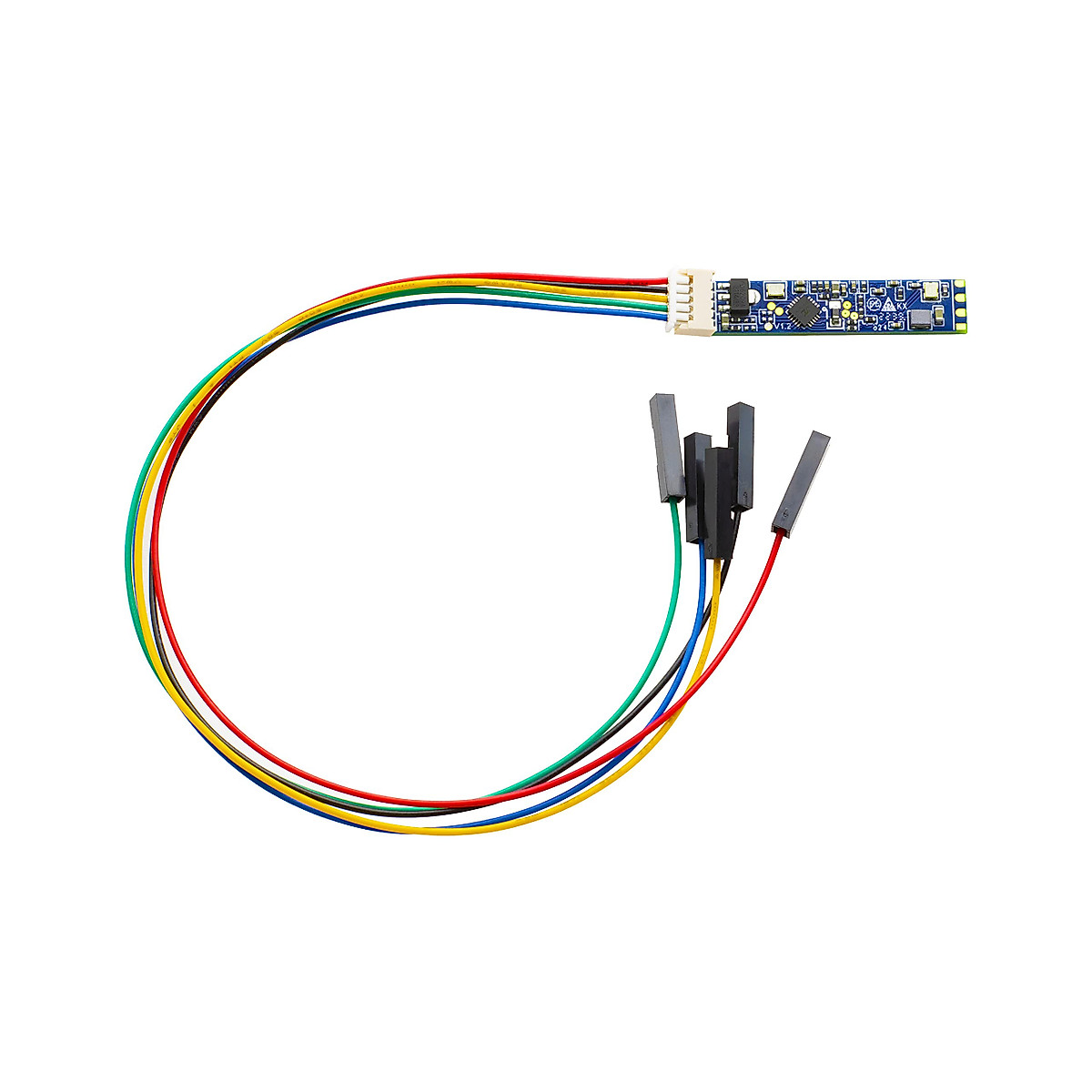 XICOOLEE Microwave Radar Sensor Module LD2410, 24GHz ISM Band, Human Presence Motion Sensing Module, Non-Contact Monitoring Detector, Horizontal Connect, with Bluetooth, Support GPIO and UART Output
