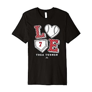 Love Trea Turner Philadelphia MLBPA Premium T-Shirt