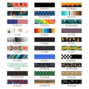 Ukes Premium Sunglass Strap - Durable & Soft Glasses Strap Designed with Floating Neoprene Material - Secure fit for Your Glasses and Eyewear. (The Midnights)