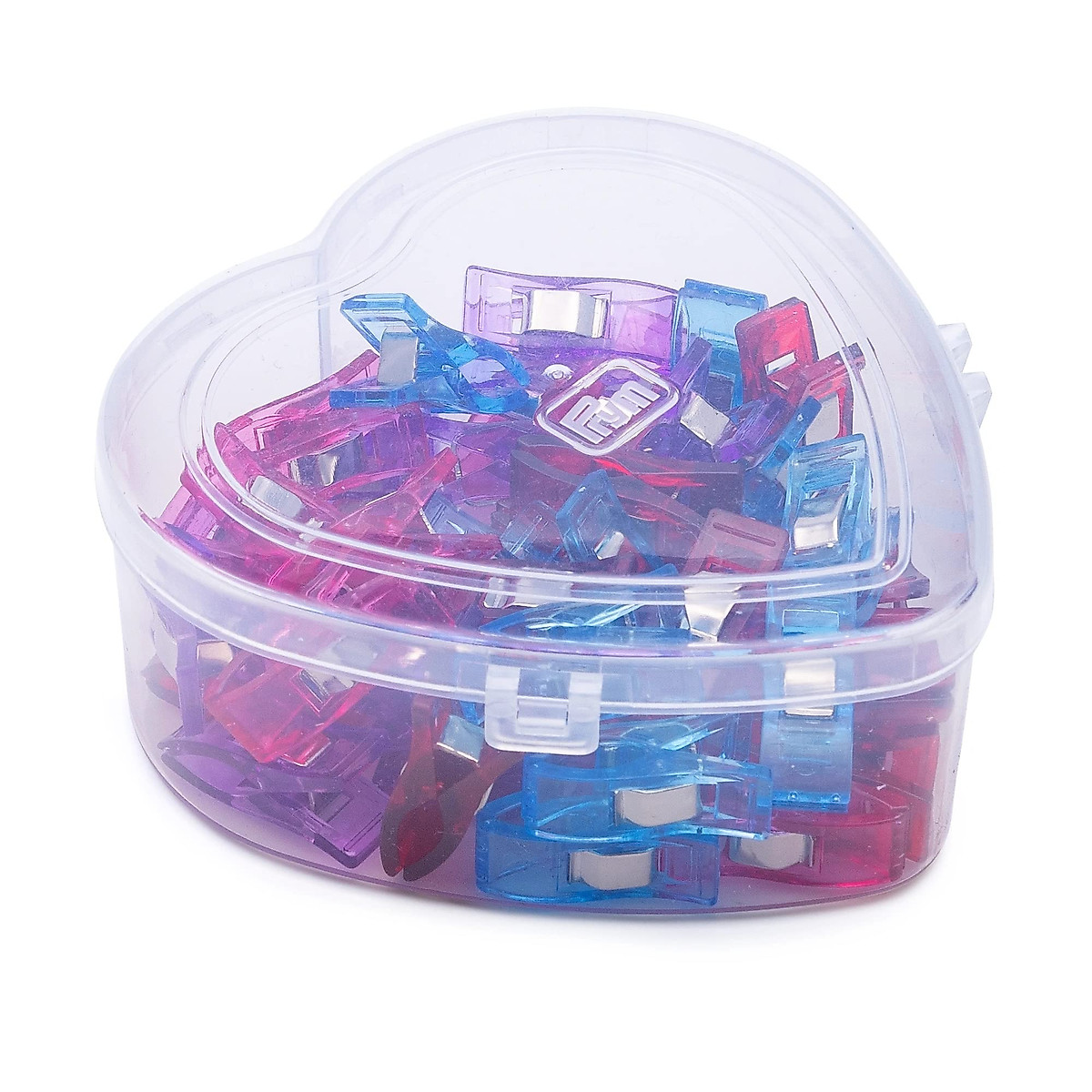 Prym Box, Multicolor, 40 pc Small Fabric Clips, One Size, Count