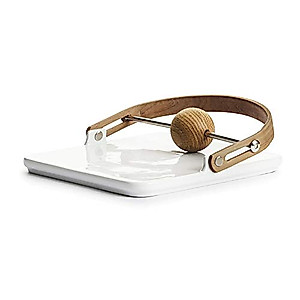 Sagaform Nature Collection Napkin Holder, 7.5-Inch, brown