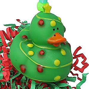 Bonka Bird Toys 3574 Christmas Twinkle Duck Small Bird Toy Conure Cockatiel Parakeet