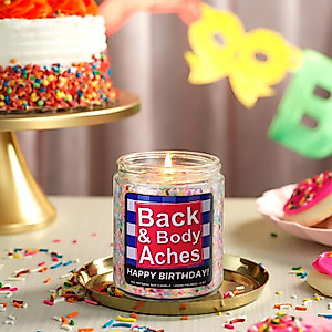 Funny Happy Birthday Candle, Birthday Gifts for Women Men, Gifts for Her and Him, Unique 30th 40th 50th 60th 70th Birthday Candles Gift Ideas