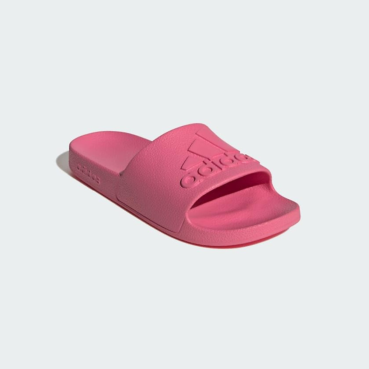 adidas Unisex Adilette Aqua Slide Sandal, Pink Fusion/Pink Fusion/Pink Fusion, 6 US Men