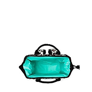 Swig Life Packi Backpack Cooler, Portable, Lightweight, Leak Proof Lining & Waterproof Beach Backpack with Padded Shoulder Straps, Magnetic Snap Pockets & New and Improved Dual Zipper (Luxy Leopard)