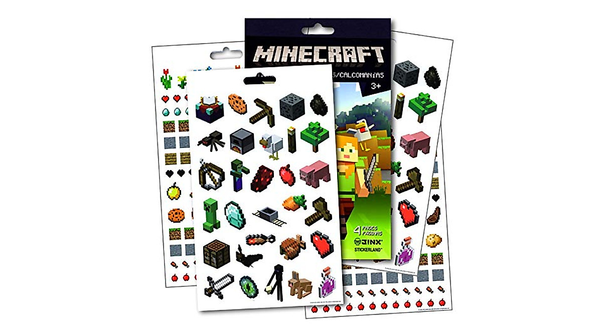 Colorful Minecraft Stickers - Over 295 Fun Stickers