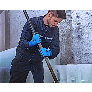 Waterproof Thermal Winter Work Gloves Fleece Liner Insulated Warm for Gardening Car Washing Fishing Outdoor