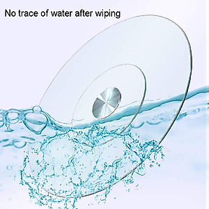 Turntable 32/36/40inch Glass Lazy Susan Round Tempered Glass with Silent Bearings, Rotating Serving Plate Suitable for Birthday Parties Family Dinners and Banquets