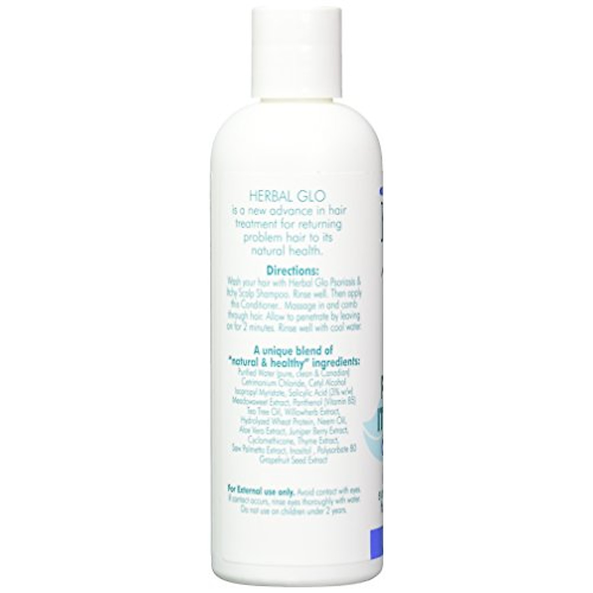 HERBAL GLO Psoriasis & Itchy Scalp Conditioner 250 ml, 0.02 Pound