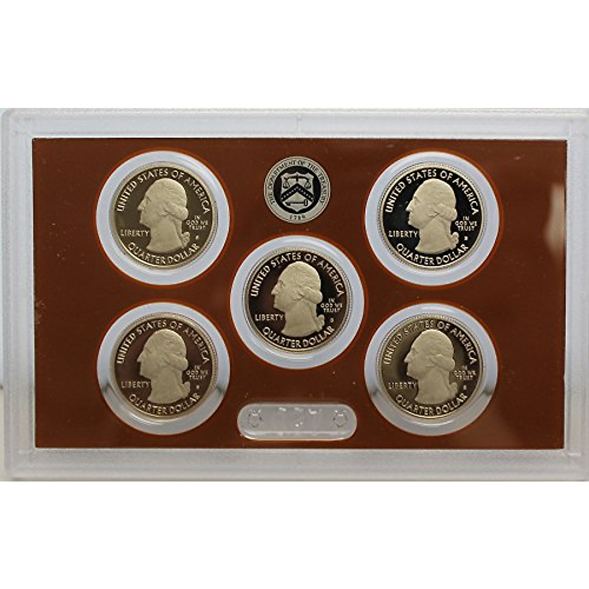 2012 United States 14-coin Proof Set - OGP box & COA