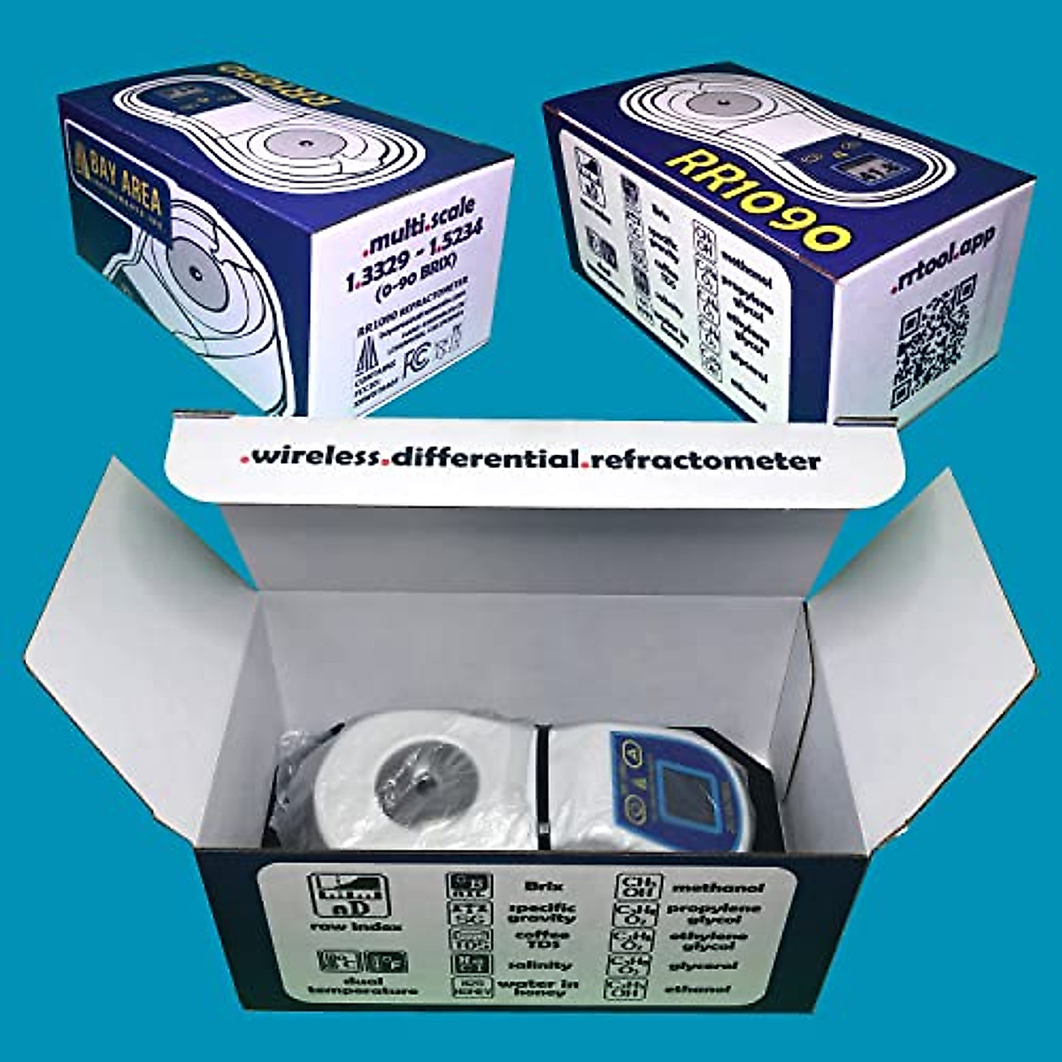 RR1090 Multi Scale Digital Refractometer
