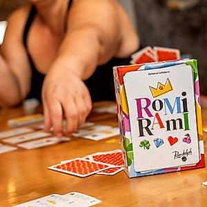Romi Rami | Rummy Inspired Card Game | Ages 8+ | 2 to 4 Players | 30 Minutes