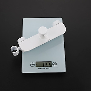 TVBNHU Handheld White Bidet Sprayer, Brass Bidet Attachment Set for Toilet, Wall Mounted Mixer Bidet Faucet with Hot and Cold Water, Single Handle ​Cloth Diaper Sprayer