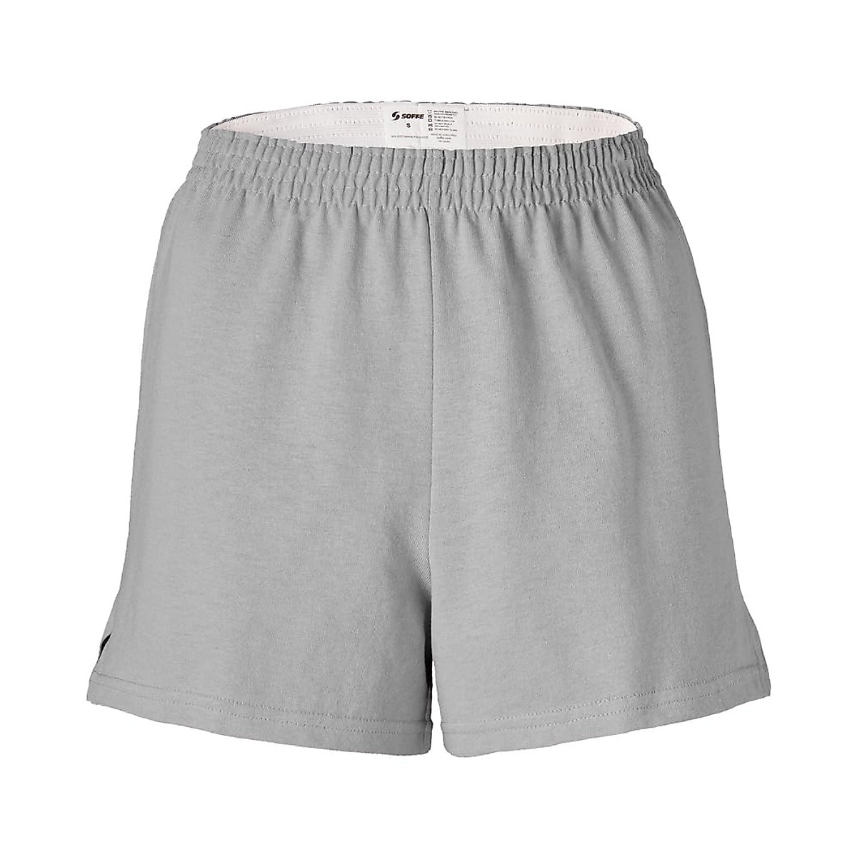 Junior Stylish Casual Elastic fold Over Waist Shorts Ash Large