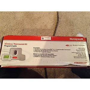 Honeywell YTH6320R1001, Programmable Redlink Enabled Wireless Focuspro Thermostat Kit, 1, White