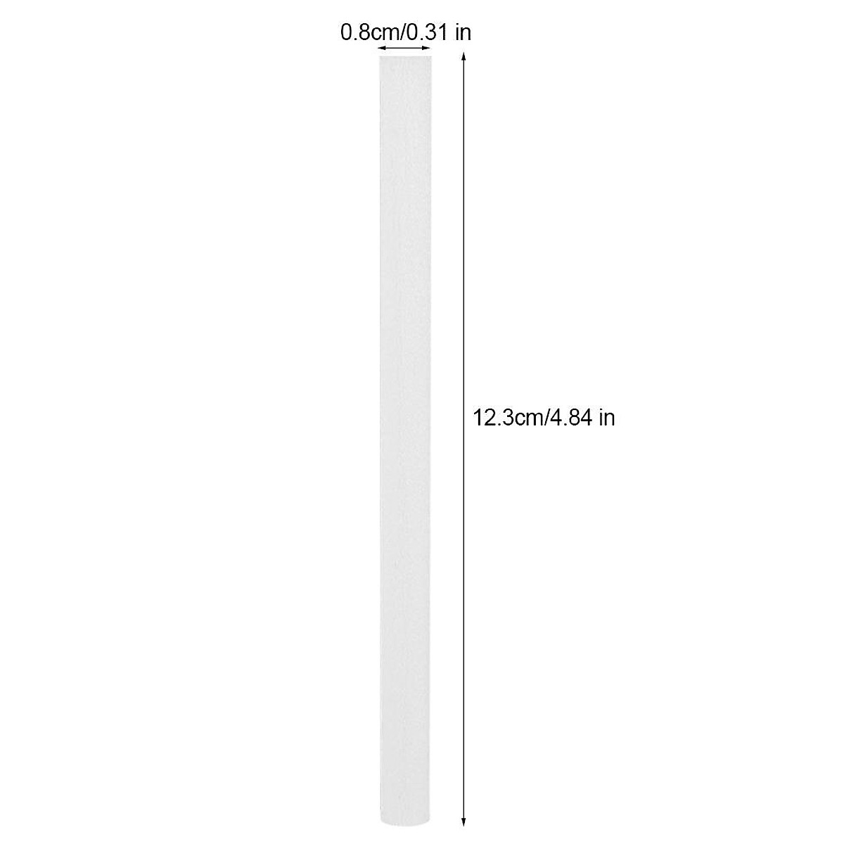 10Pcs Humidifier Sticks, Cotton Filter Refills Humidifier Replacement Wicks for Mini Portable Personal USB Powered Humidifiers in Office Bedroom