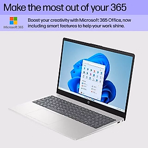 HP Newest 15.6 Inch Laptop for Business and College, Intel Core Pentium N200(4 core), 8GB RAM, 128GB Storage, Windows 11 Home, 1-Year Microsoft 365, HDMI, WiFi, Scarlet Red, PCM