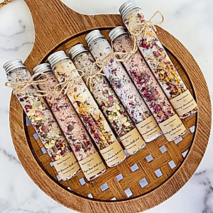 40 Pack Clear Plastic Test Tubes, 110 ML Flat Test Tubes with Screw Caps, Plastic Test Tube Container for Bath Salts, Candy Storage, Scientific Party, Plant Propagation