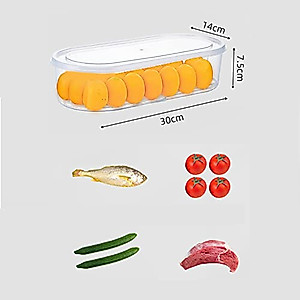 2pcs Food Drain Container for Scallion Garlic Paste Pepper Thickened Durable Container 2pcs Food Fresh-keeping Box Food Grade Safe Container for Ginger Seasoning Condiment