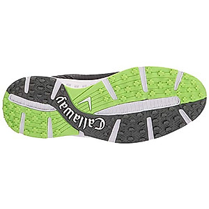 Callaway mens Solana Sl Golf Shoe, Black/Lime, 10.5 US