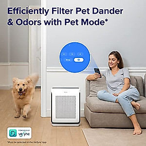 LEVOIT Air Purifiers for Home Large Room Up to 1900 Ft² in 1 Hr with Washable Filters, Air Quality Monitor, Smart WiFi, HEPA Filter Captures Allergies, Pet Hair, Smoke, Pollen in Bedroom, Vital 200S