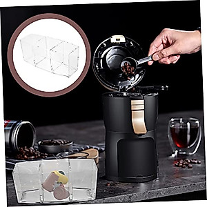 Coffee Station Holder Box Tea Storage Box Plastic Storage Cabinet Tea Teabag Tea Bag Storage Coffee Station Holder Sugar Bag Organizing Box Divided Holder Tea Bag Bin