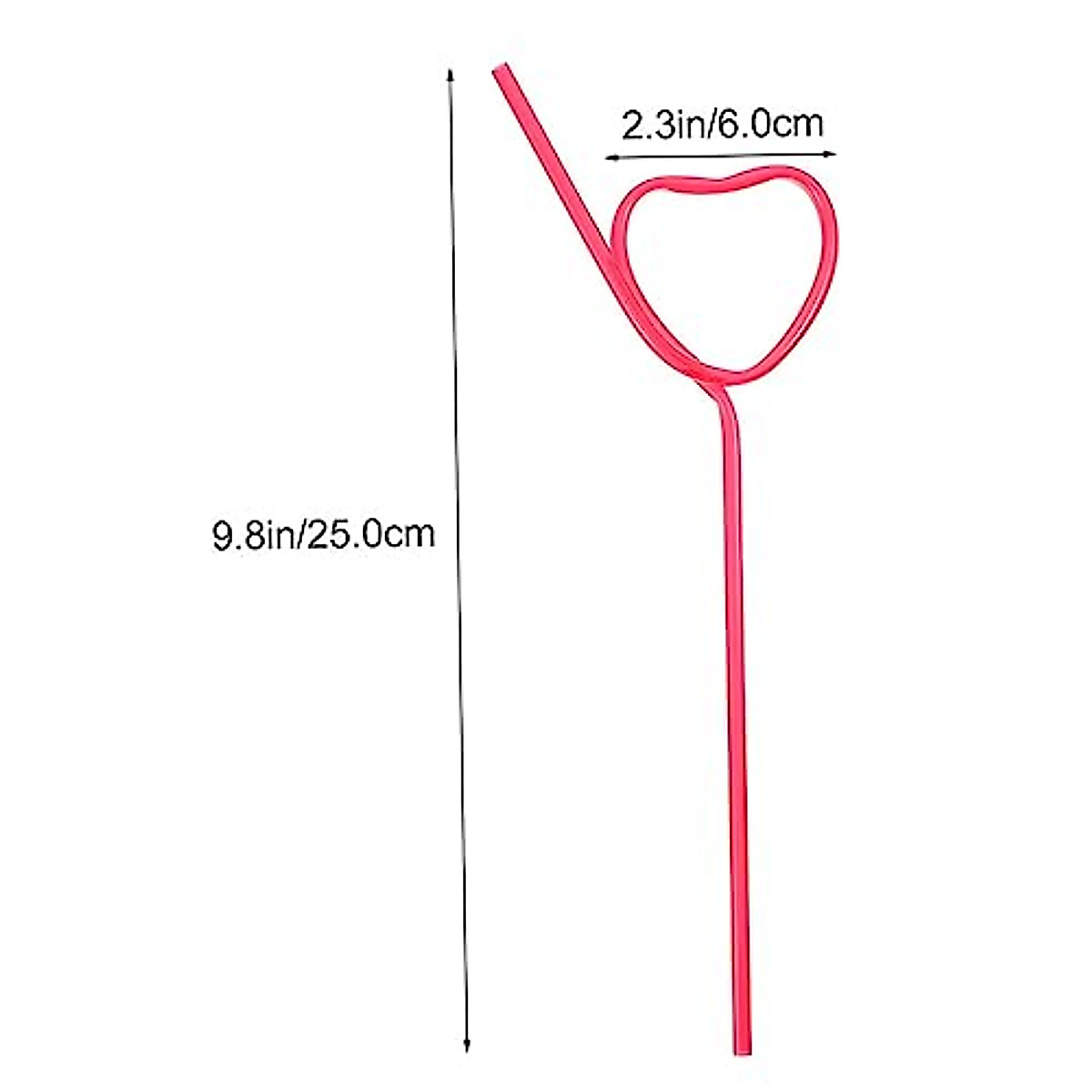 LALAFINA 25Pcs straw hawaiian decor coffee mug tumbler for disposable drinking stanly bridal shower favors the pet Home Supply Party Accessories Party Supply juice bent