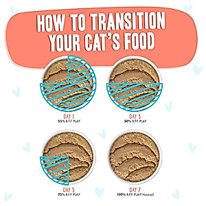 B.F.F. PLAY - Best Feline Friend Paté Lovers, Aw Yeah!, Salmon & Tuna Tuck Me In with Salmon & Tuna, 5.5oz Can (Pack of 8)