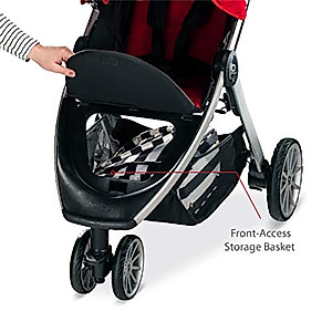 Britax B-Lively Lightweight Stroller, Cardinal