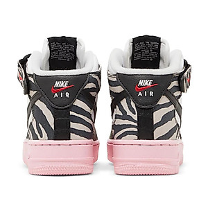 Nike AIR Force 1 '07 MID White/Black/Pink DZ4841 100 Women's Size 7