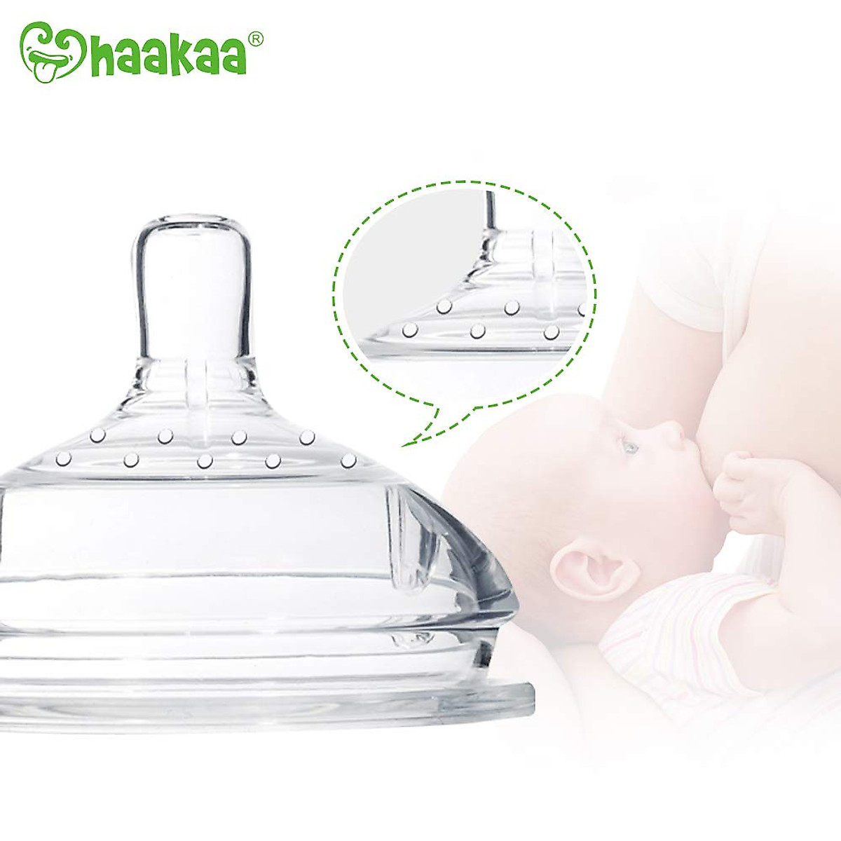 haakaa Manual Breastpump Breast Milk Saver Gen 3 Multi-Functional Breastfeeding Set 8oz/250ml